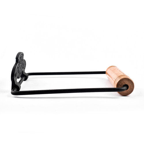 The Renovators Supply Inc Toilet Paper Holder Black Aluminium Victoria